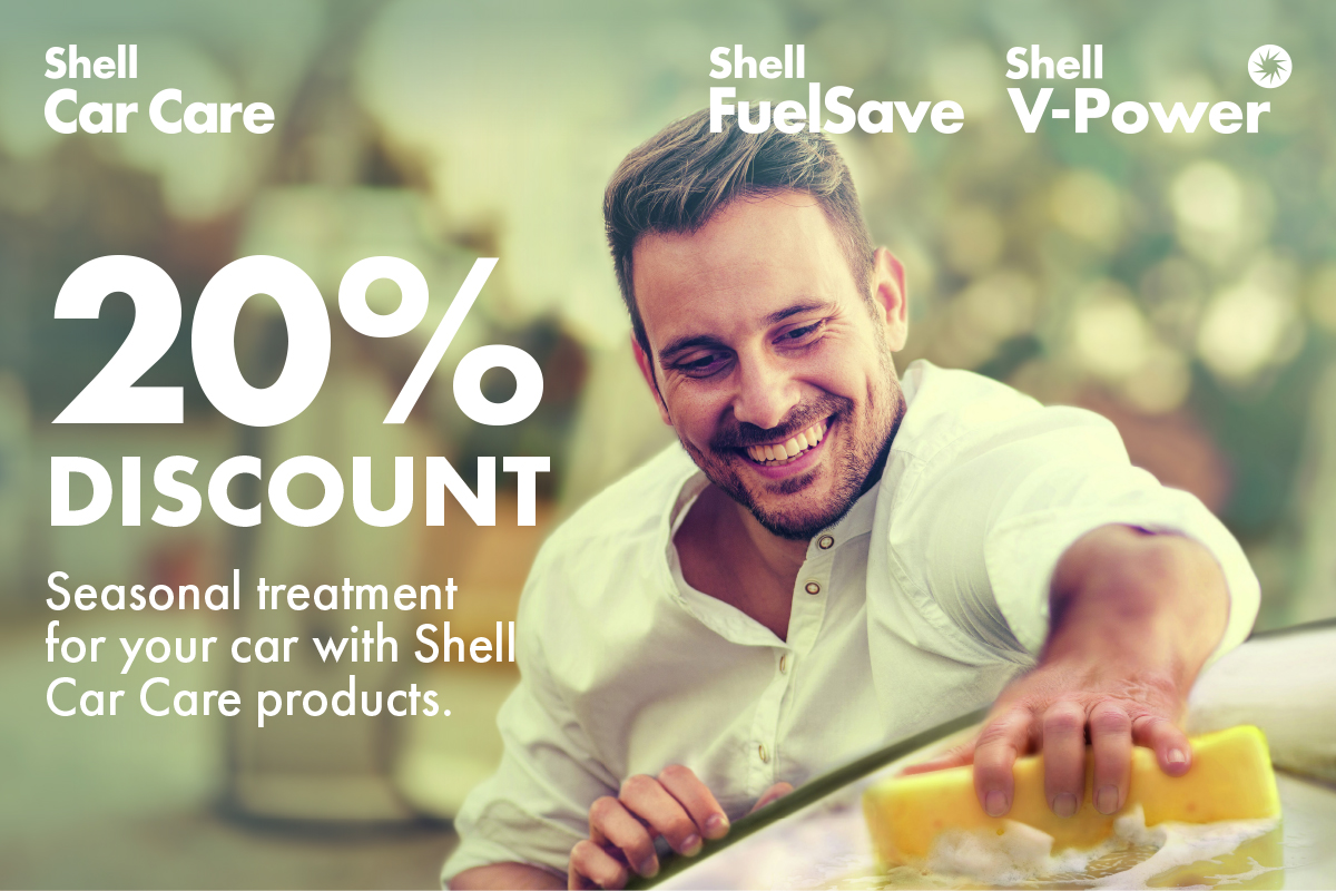 Shell Car Care - seasonal treatment for your car | Coral Energy Croatia